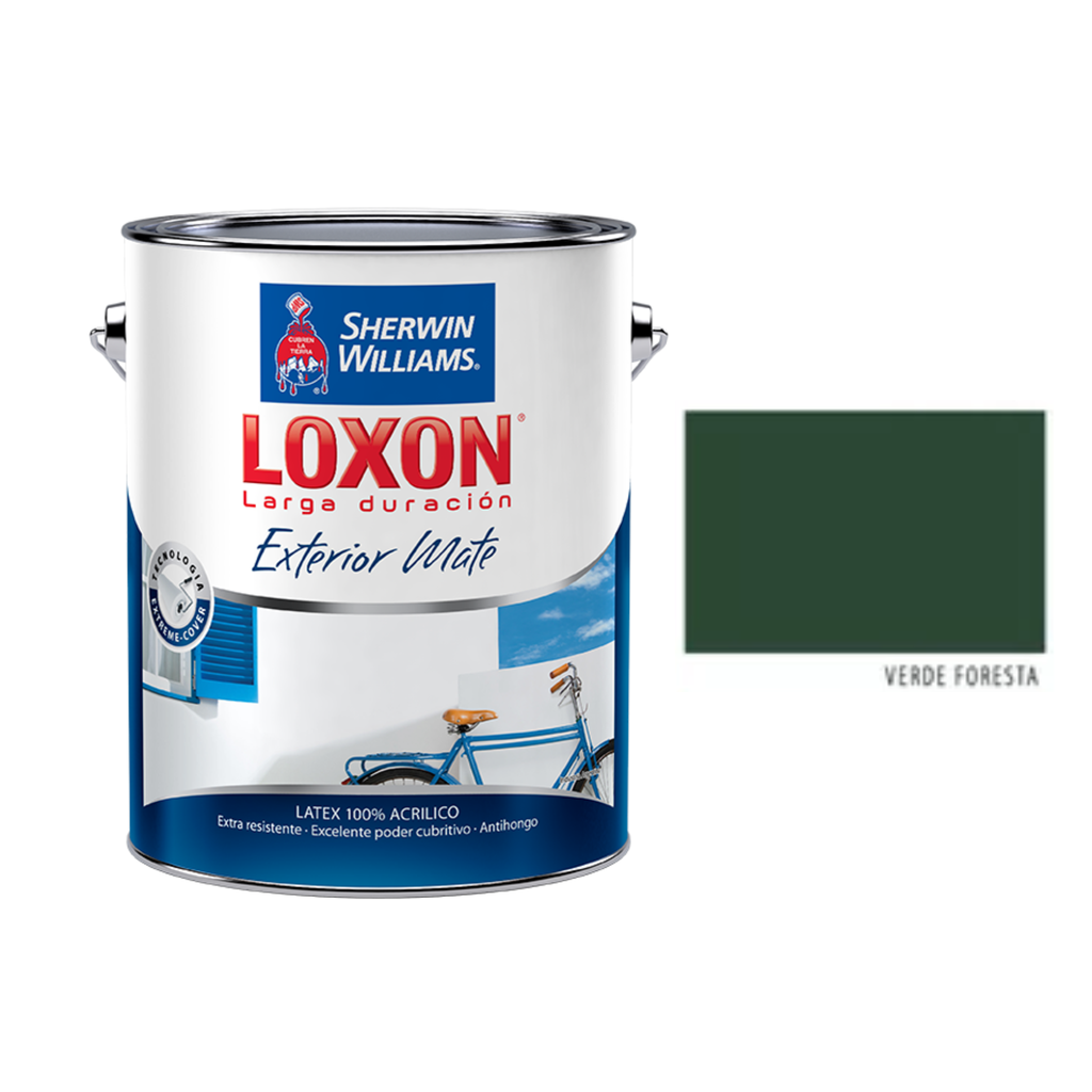 Loxon Exterior Verde Foresta 4 L | Rosario Color