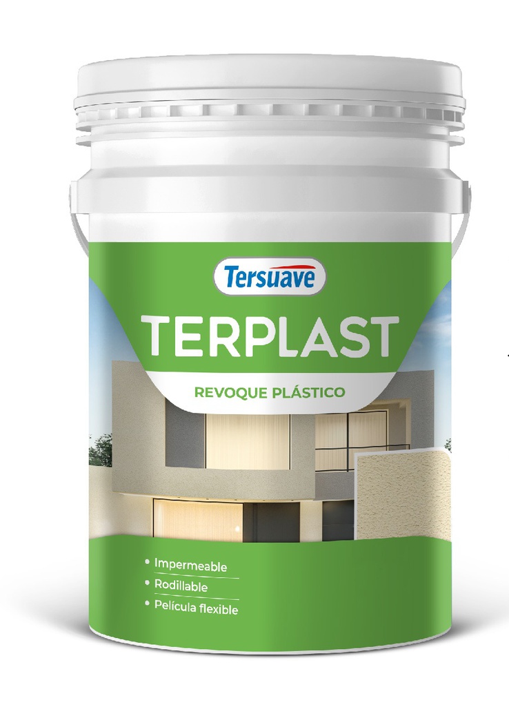 Terplast Revoque Plástico Tersuave 25 Kg | Rosario Color
